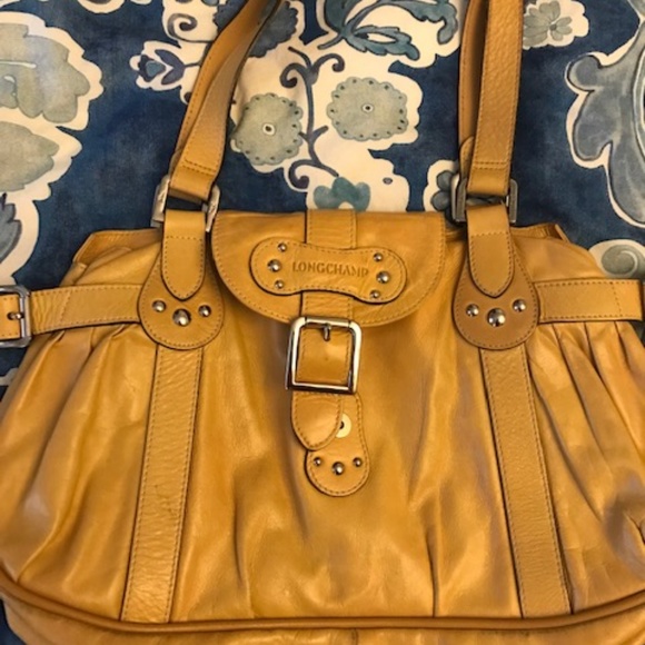 Longchamp | Bags | Mustard Yellow Longchamp Purse | Poshmark